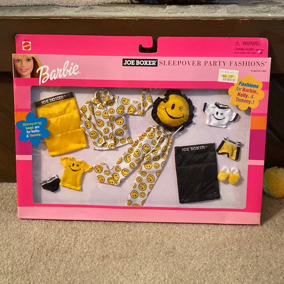 Toys | Barbie Joe Boxer Sleepover Set | Poshmark